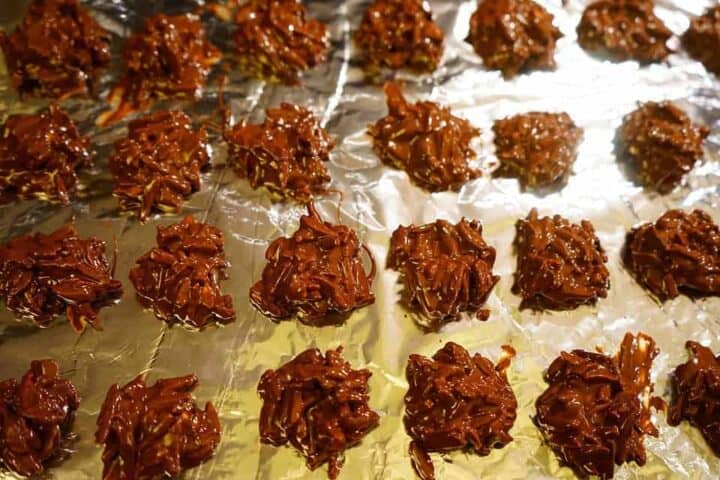 Chocolate Coconut No-Bake Cookies (Keto, Paleo, GFDF) - Heather Cooan